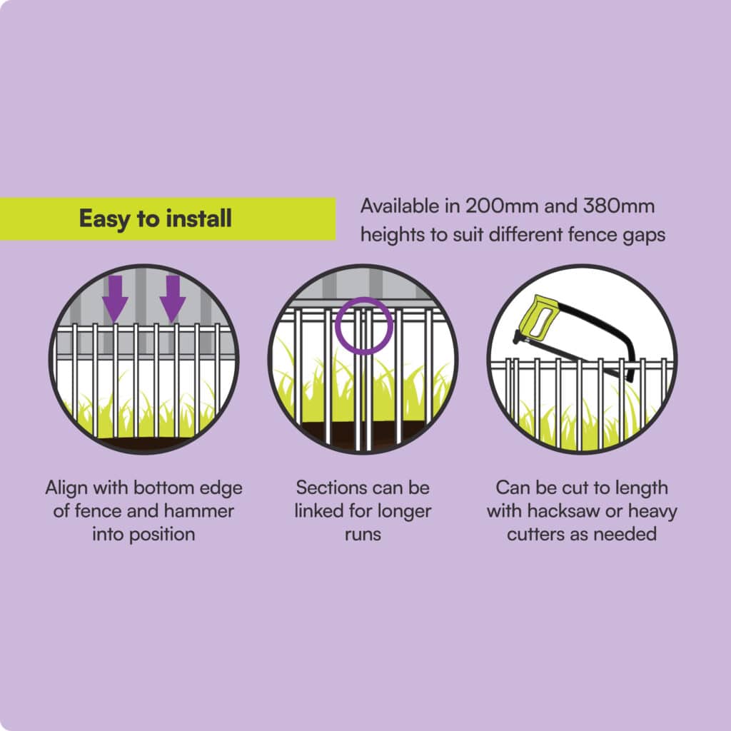 Under Guard Fence Barrier | Jack