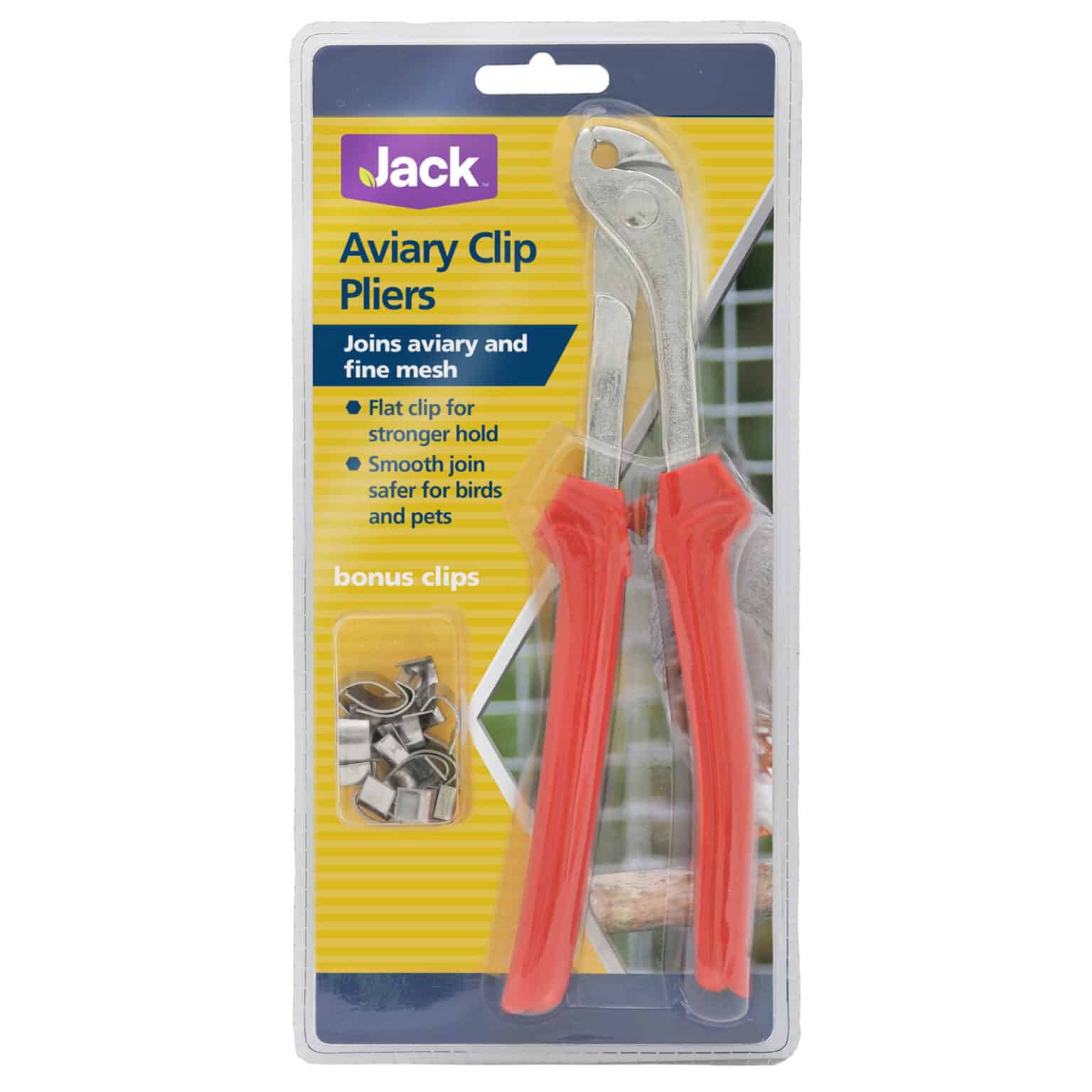 Avairy Mesh Clips | Mesh Pliers | Jack Garden Products