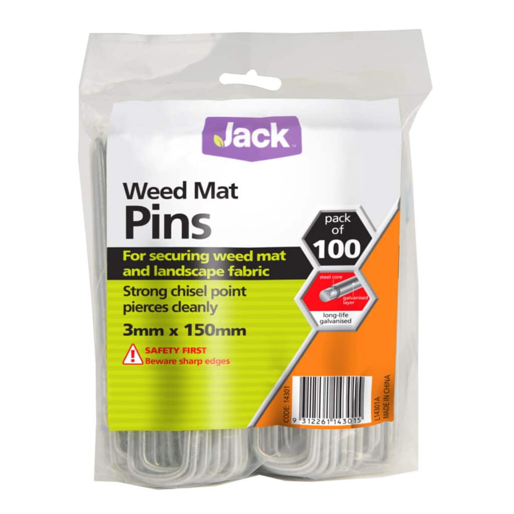 Weed Mat Pins - Steel | Jack
