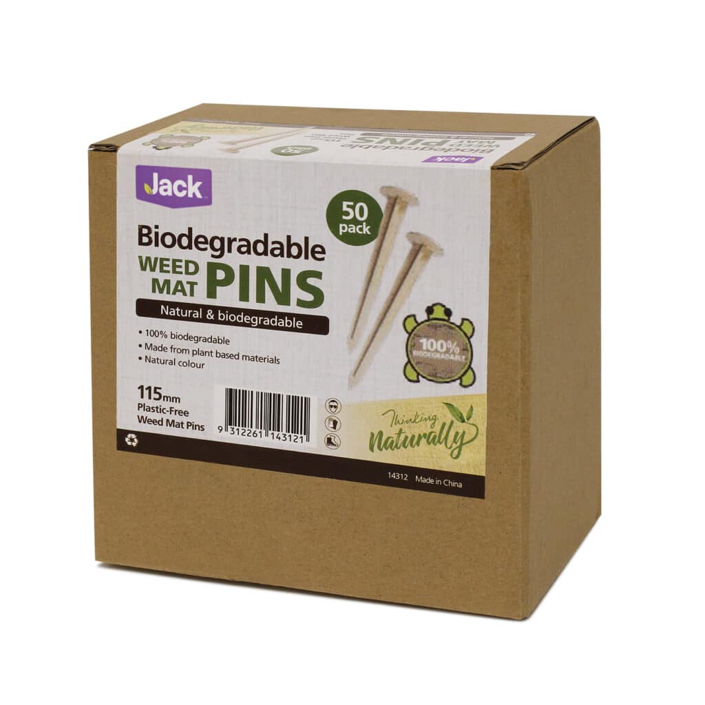 Weed Mat Pins - Biodegradable | Jack