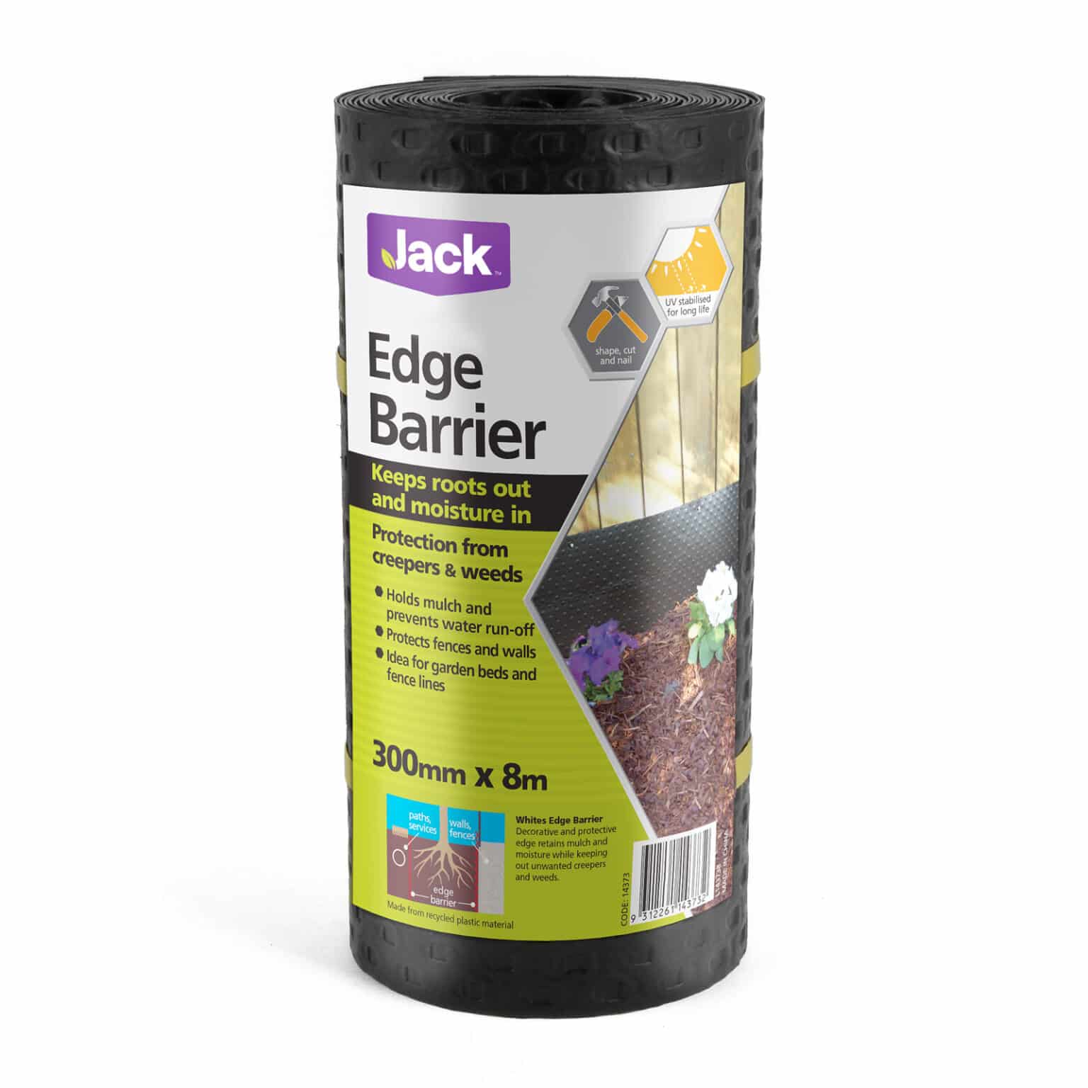 How To Build Garden Barrier And Edge | Jack Garden Advice