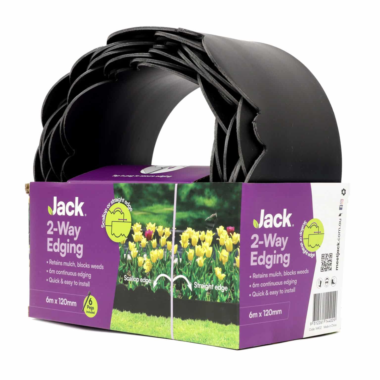 Garden Bed Edging | Interlocking Panels | Jack Garden Products