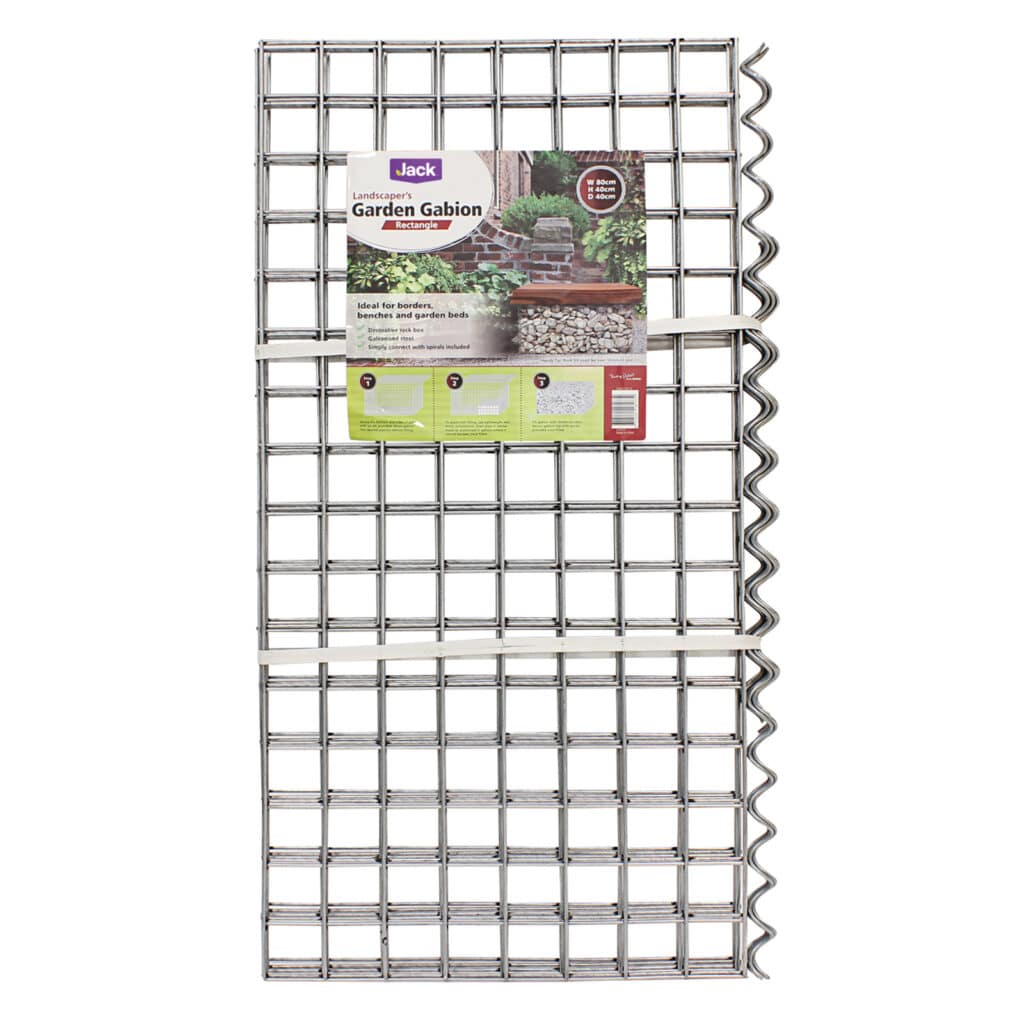 Garden Gabion | Galvanised Steel Gabion Basket | Jack Products