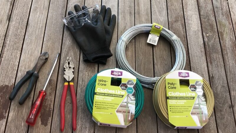 How To Restring A Rotary Clothesline | Jack Garden Advice