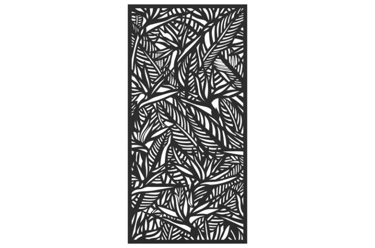 Matrix Bird of Paradise Frameless Decor Screen | Jack