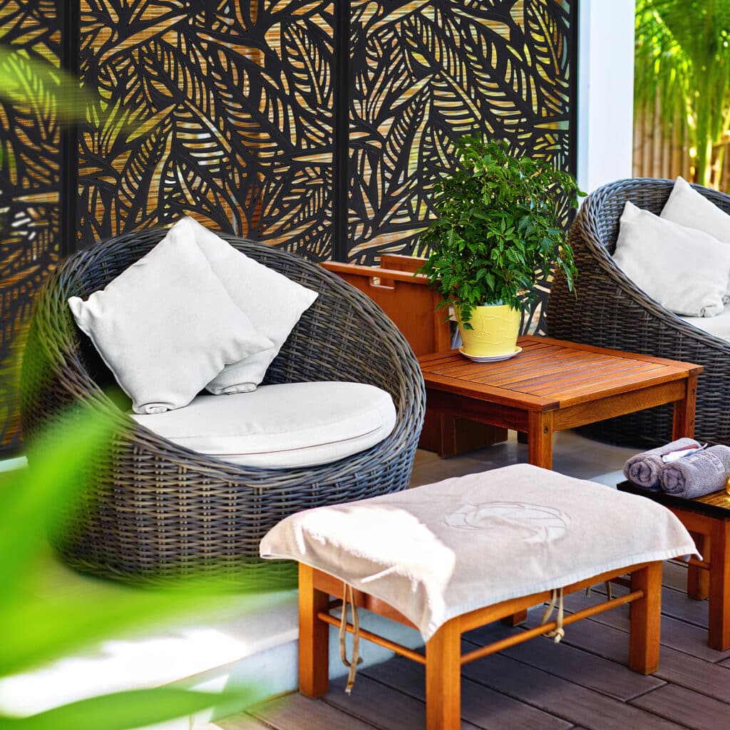 Matrix Bird of Paradise Frameless Decor Screen | Jack