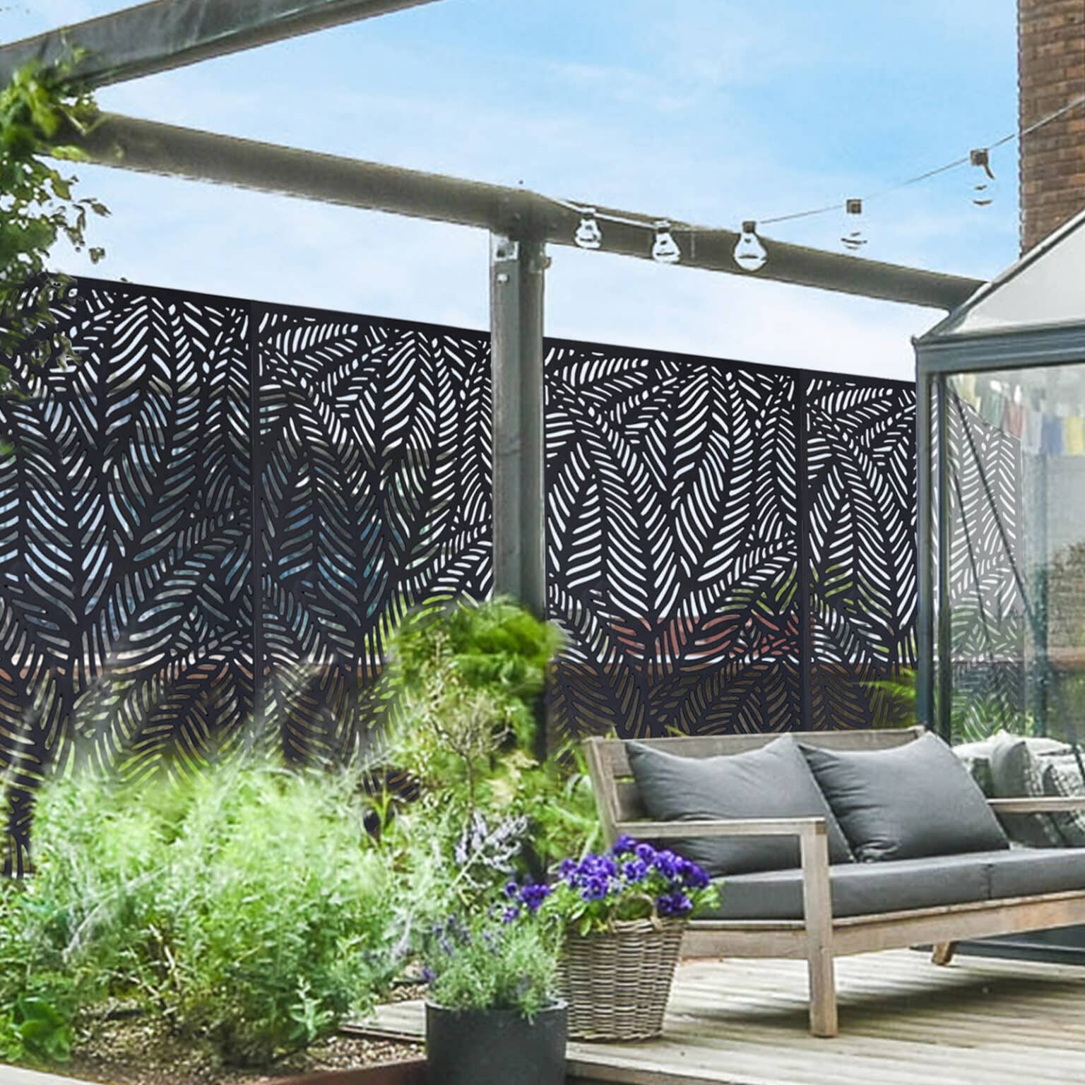 Matrix Ferns Decor Screen | Jack