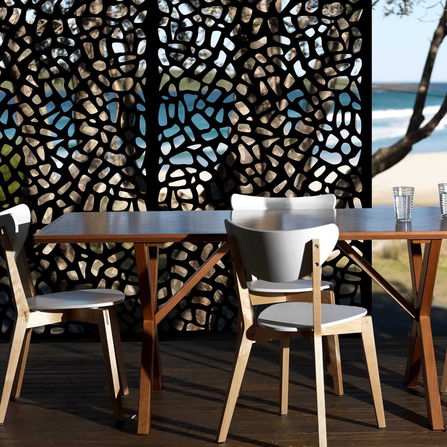 Matrix Riverbank Decor Screen with Frame | Jack