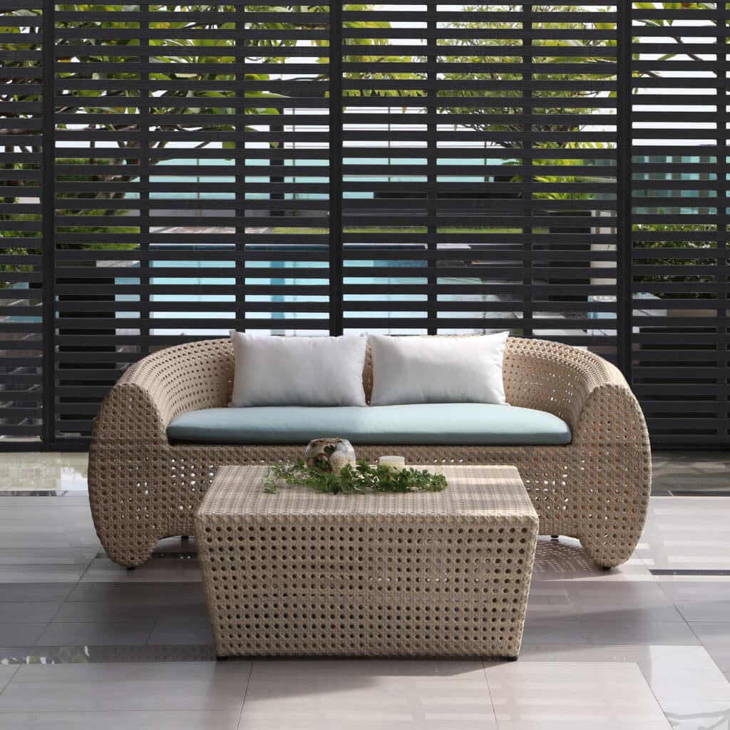 Matrix Slat Decor Screen with Frame – Jack