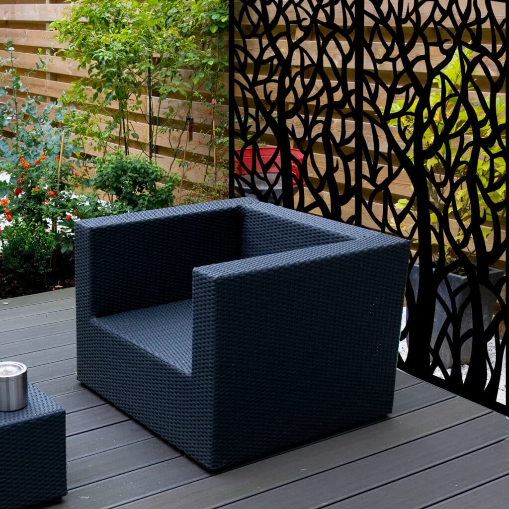 Matrix Woodland Decor Screen with Frame | Jack