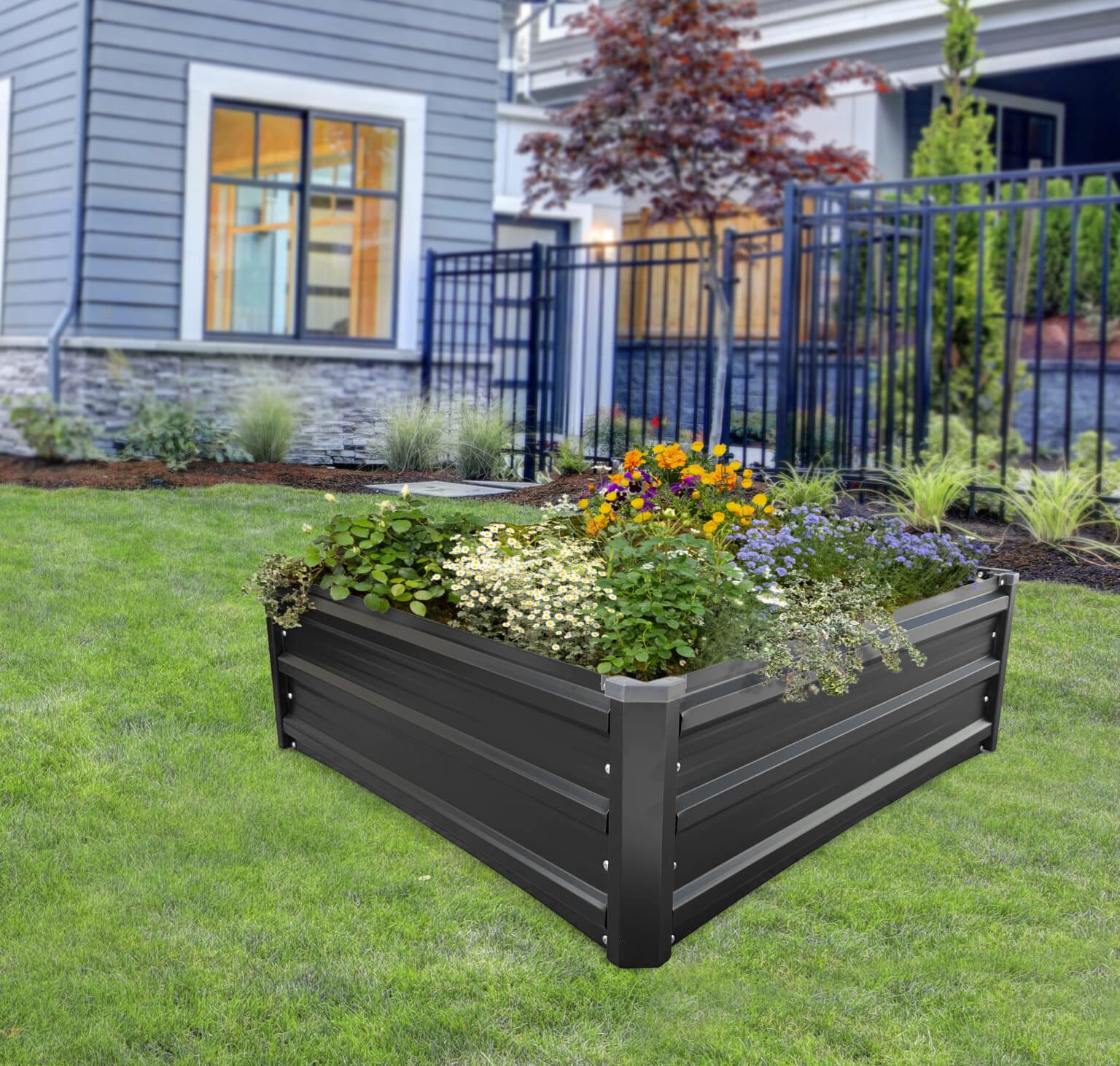 Square Raised Garden Bed | Jack