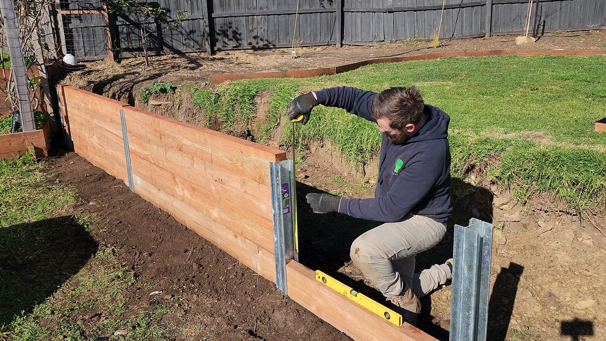 Building a Retaining Wall | Jack